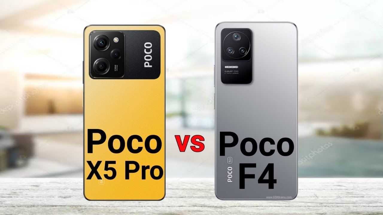 Poco X5 Pro vs Poco F4 - YouTube