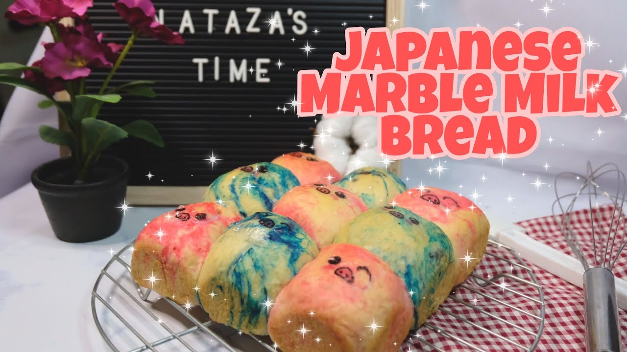 JAPANESE MARBLE SOFT BREAD - YouTube