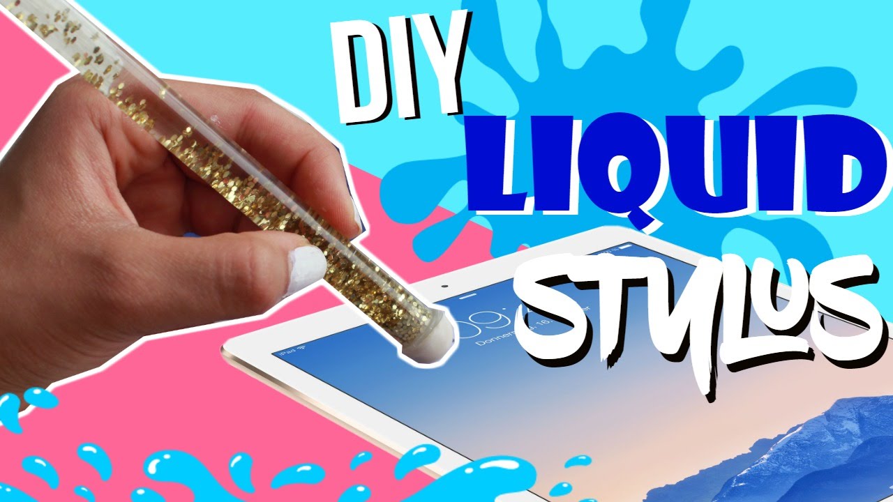 DIY LIQUID STYLUS! Cool DIY you NEED to try! Back to School DIY! - YouTube