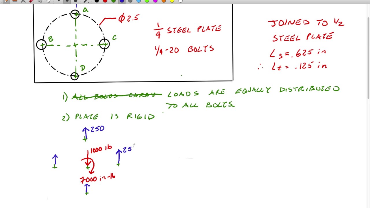 Applied - Bolt Forces 1 - YouTube