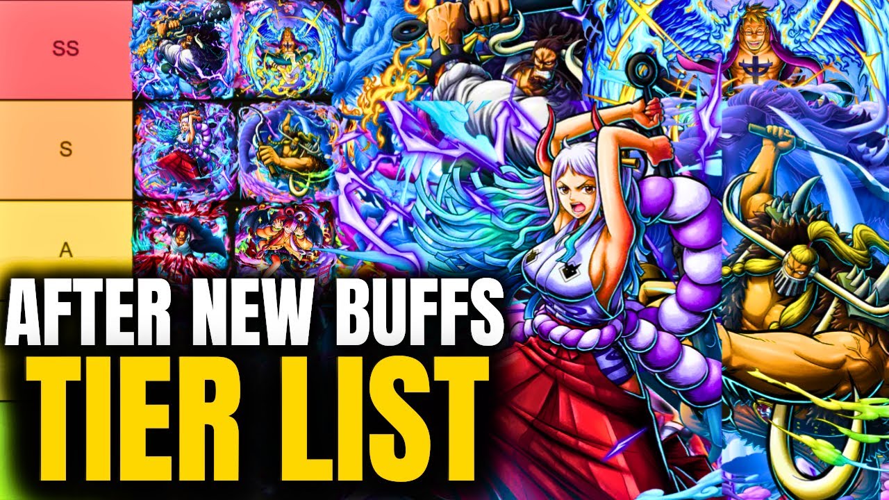 One Piece Bounty Rush After NEW BUFFS Tier List 2024 - Rating EVERY ...