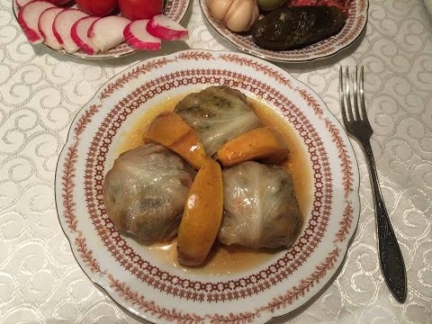 ŞİRİN KƏLƏM DOLMASI,  BAKI MƏTBƏXİ.