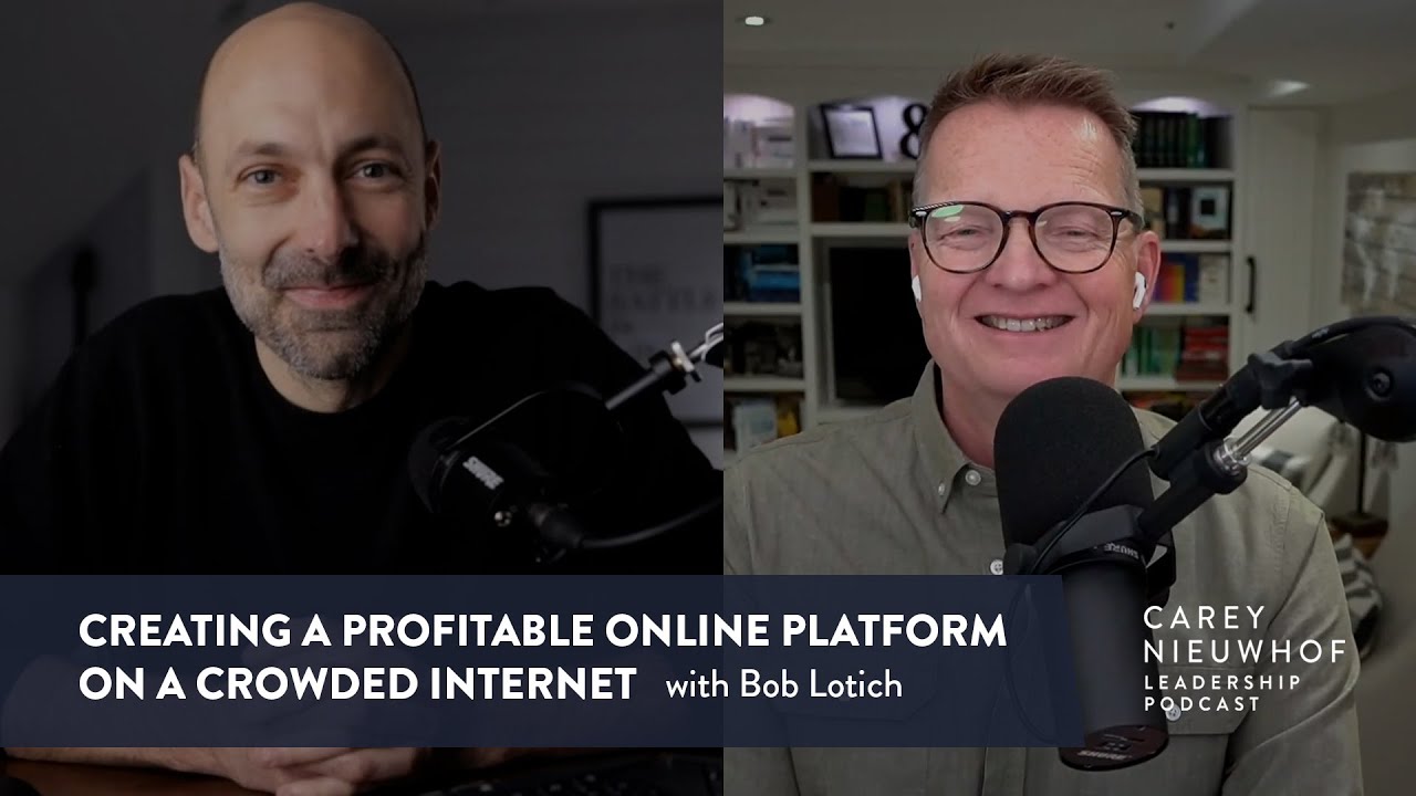 Bob Lotich on Creating a Profitable Online Platform - YouTube