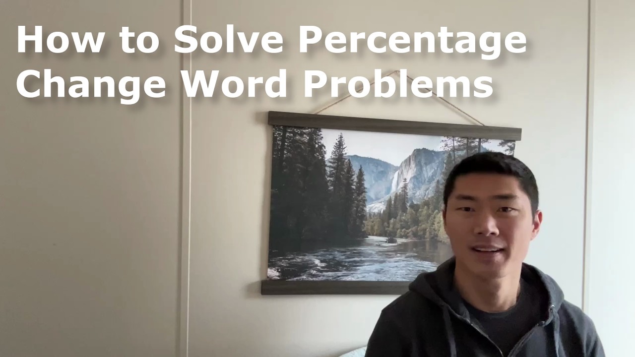 Percentage Application Problem (Percent change word problem) ASVAB ...