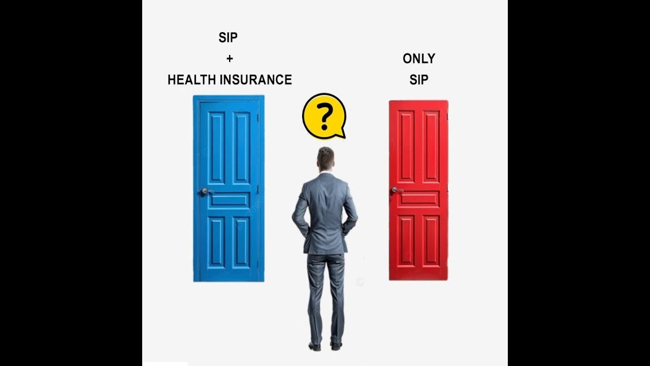 SIP with health insurance. Investment liquidation risk management - YouTube