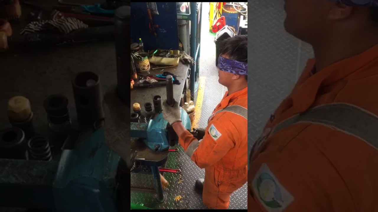 Otis GS pulling tool ( blind assembling ) - YouTube