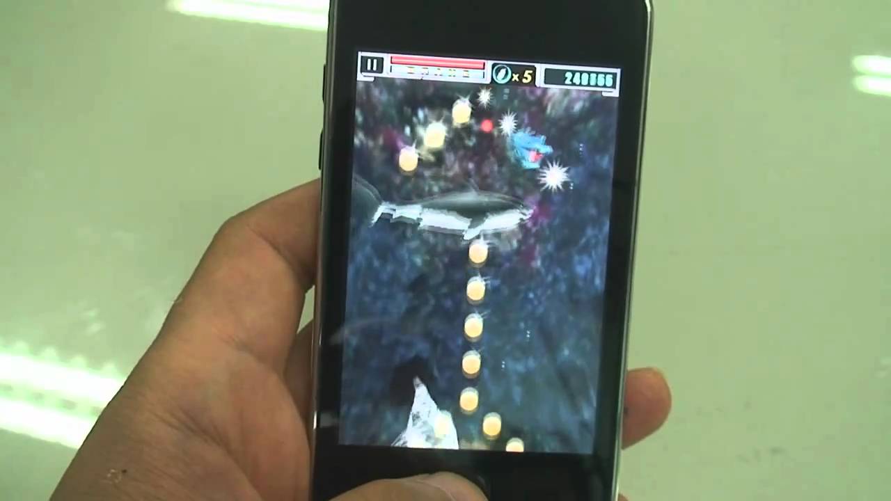 [iPhone game] Blue Hole v1.0 - YouTube