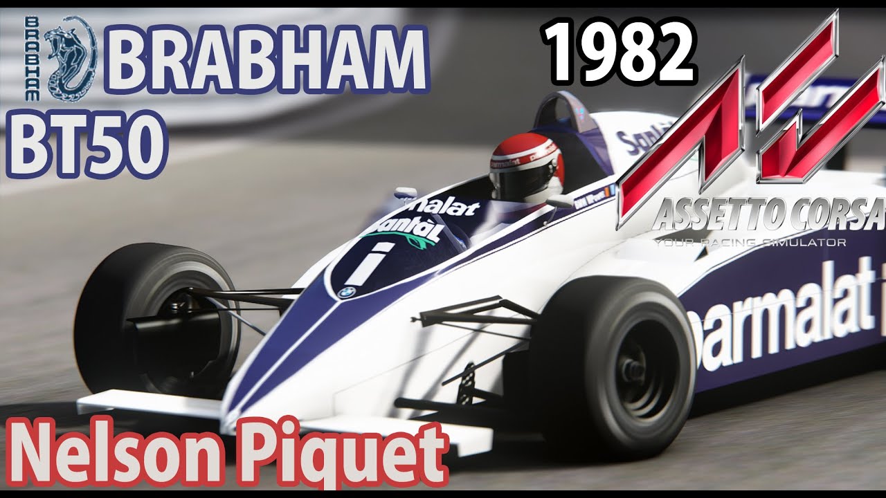 F1 1982 BRABHAM BT50 Assetto Corsa - YouTube