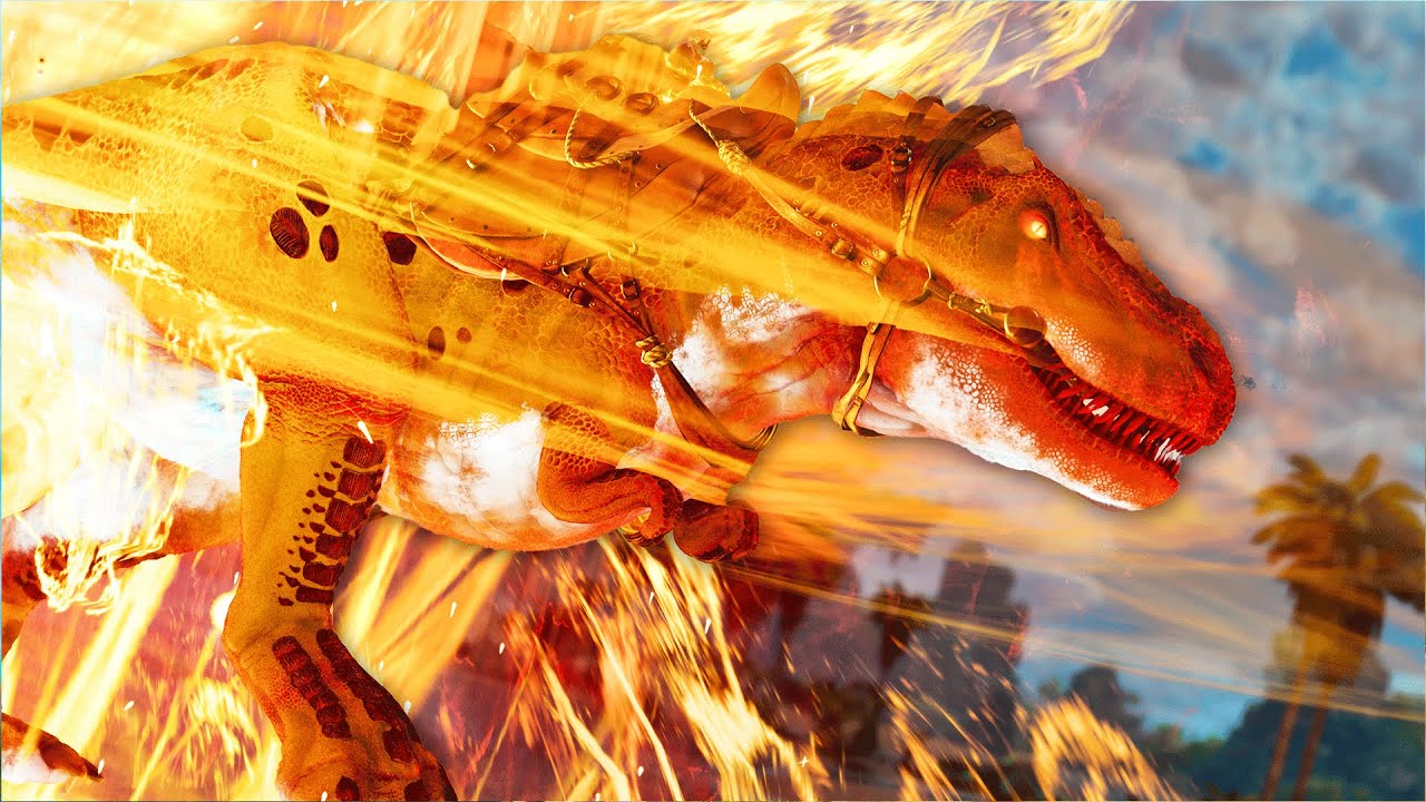 Finally Evolving the LEGENDARY ALPHA REX! | ARK DESCENDED #49 - YouTube