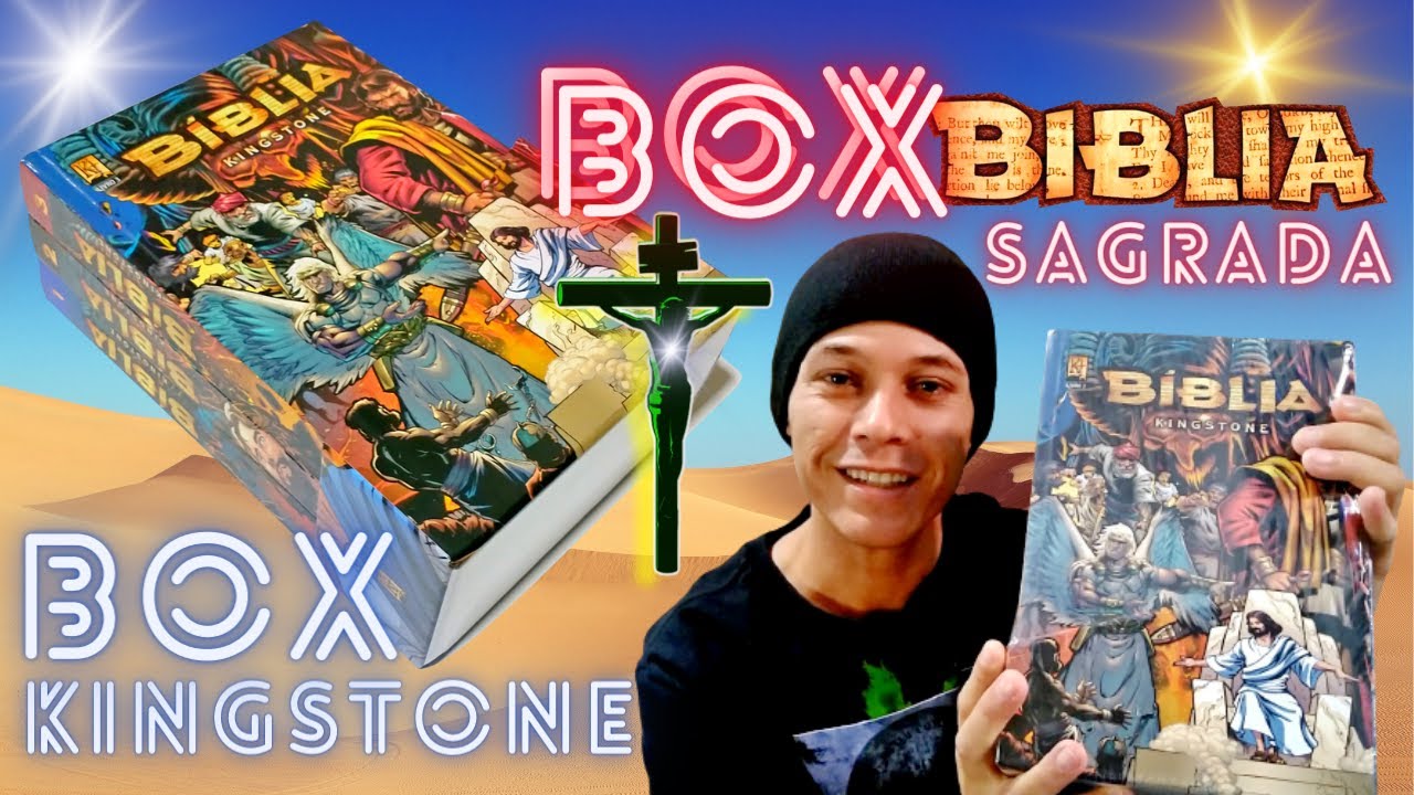 Bíblia A Bíblia em Quadrinhos Kingstone BOX Livro Sagrado 3 Volumes - YouTube