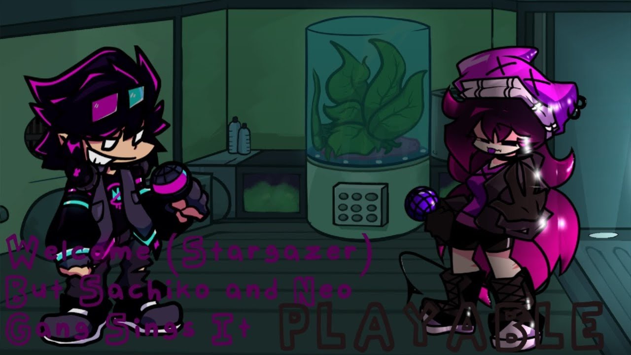 FNF Welcome(Stargazer) But Neo Gang and Sachiko SingIt Android port apk ...