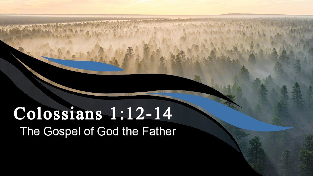 PM Service. Student Werkman. Text: Col 1:12-14 - YouTube