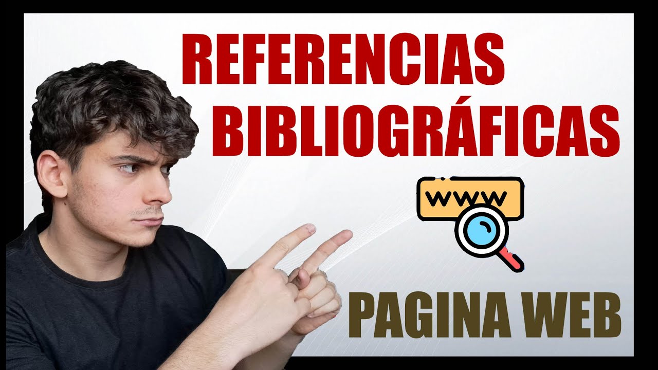 Como hacer REFERENCIAS BIBLIOGRÁFICAS de PÁGINAS WEB 2023 ...