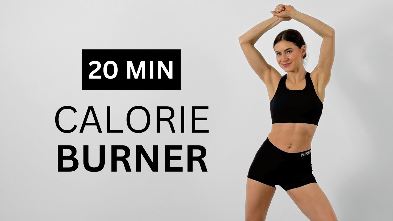 20 MIN CALORIE BURNER - Cardio Hiit Home Workout / New Year Workout ...