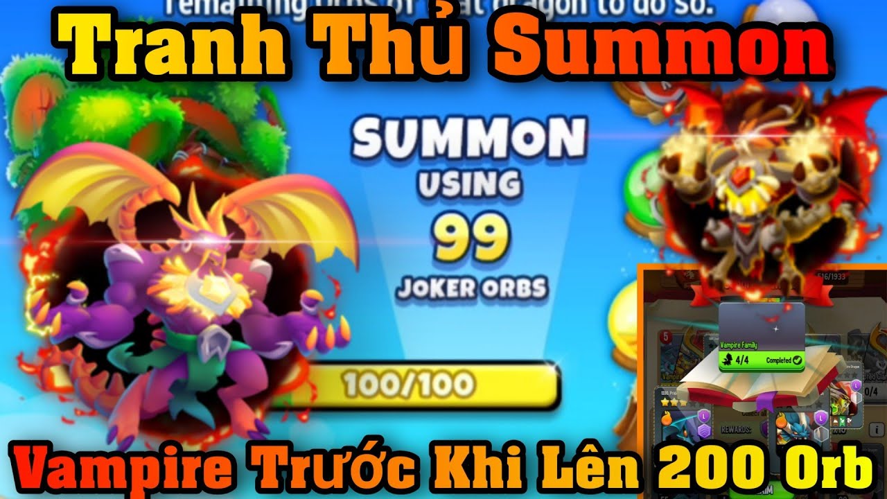 Dragon City Tập 1045 : Tranh Thủ Summon Vampire Trước Khi Trở Thành 200 ...