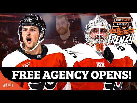 FREE AGENCY OPENS! Flyers Extend Vladar & Foerster, Claude Giroux Reunion Coming? | PHLY Flyers Pod