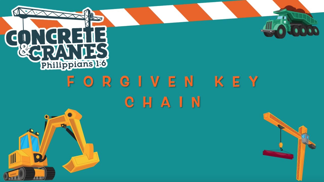 Week 2 Forgiven Key Chain - YouTube