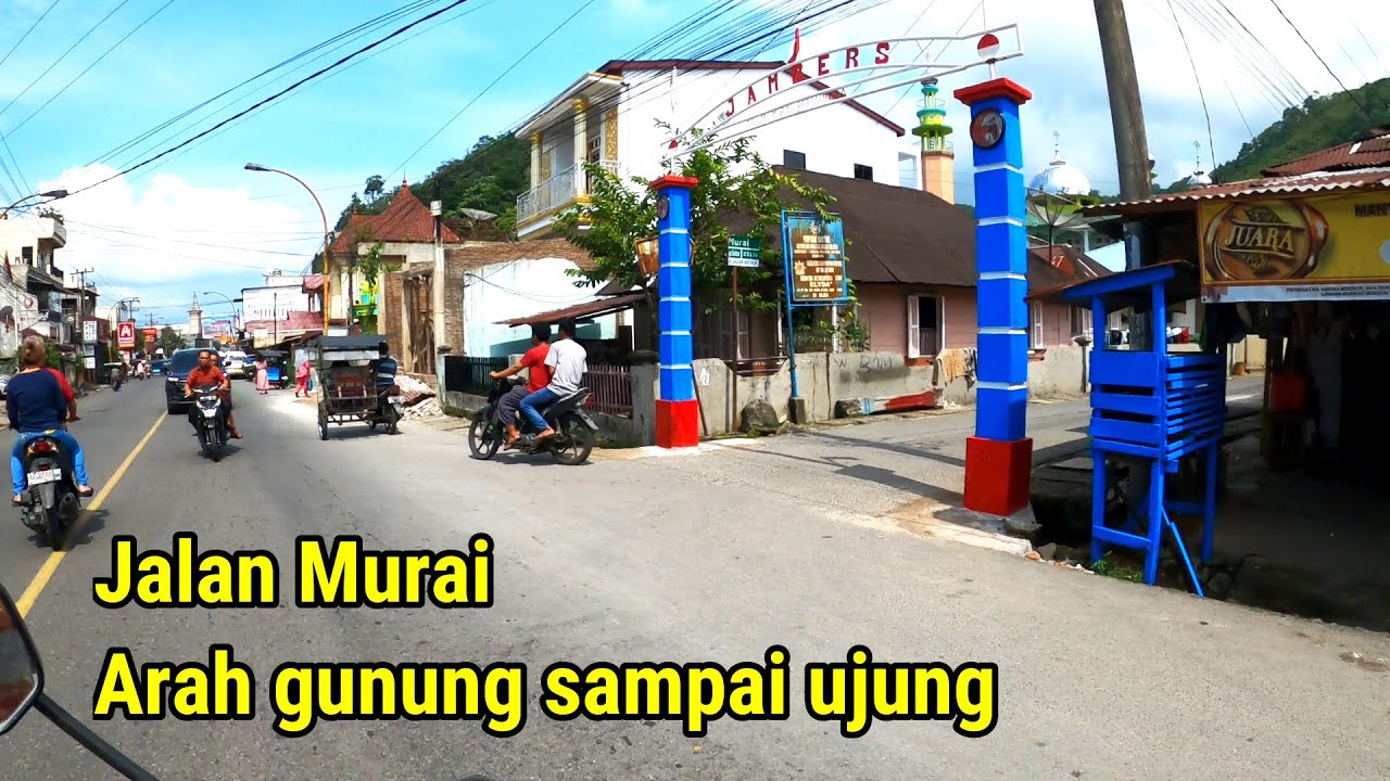 SIBOLGA | JALAN MURAI ARAH GUNUNG sampai ujung - YouTube
