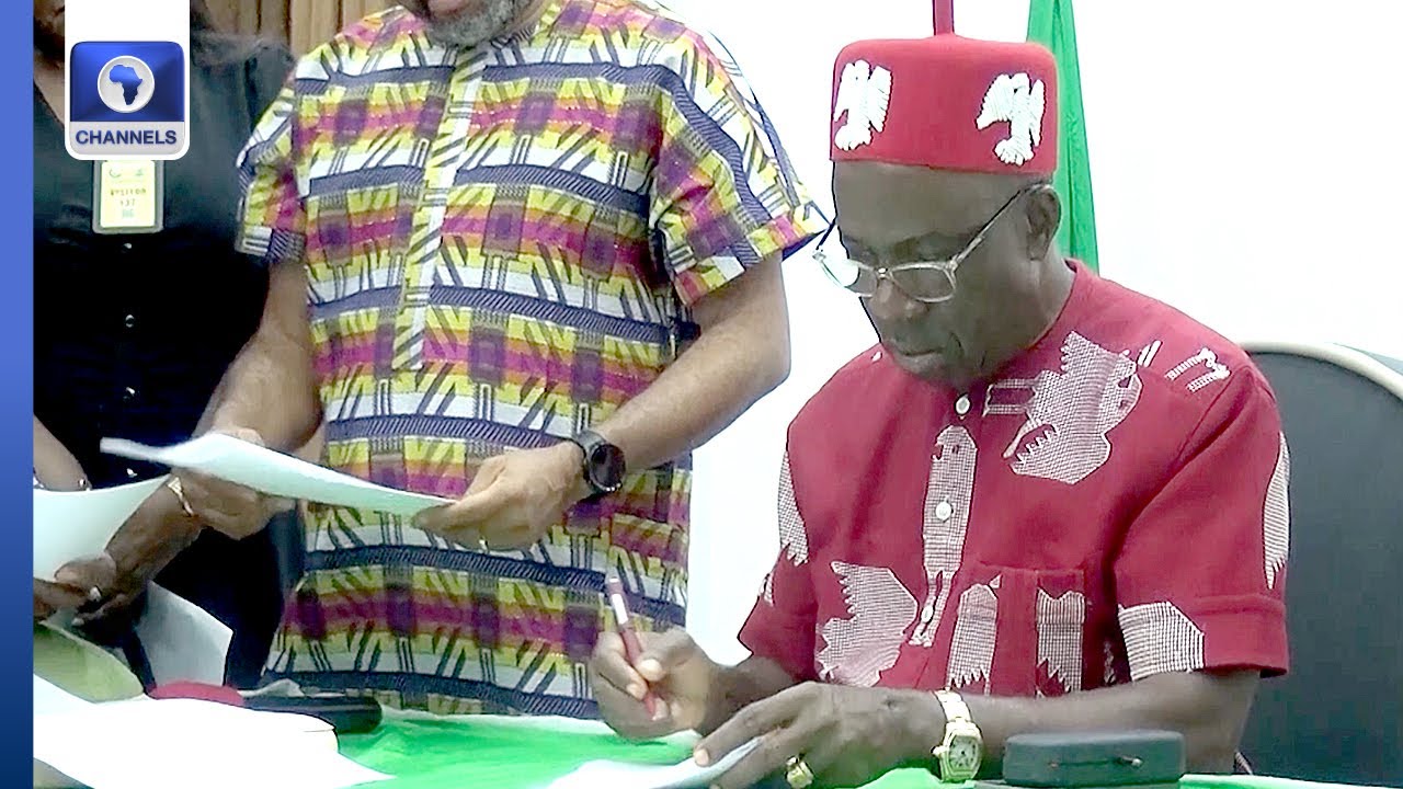 Gov Soludo Signs 11 Bills Into Law - YouTube