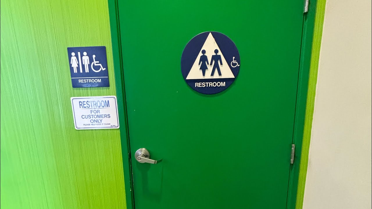2,016. Subway Unisex Restroom Reshoot - YouTube