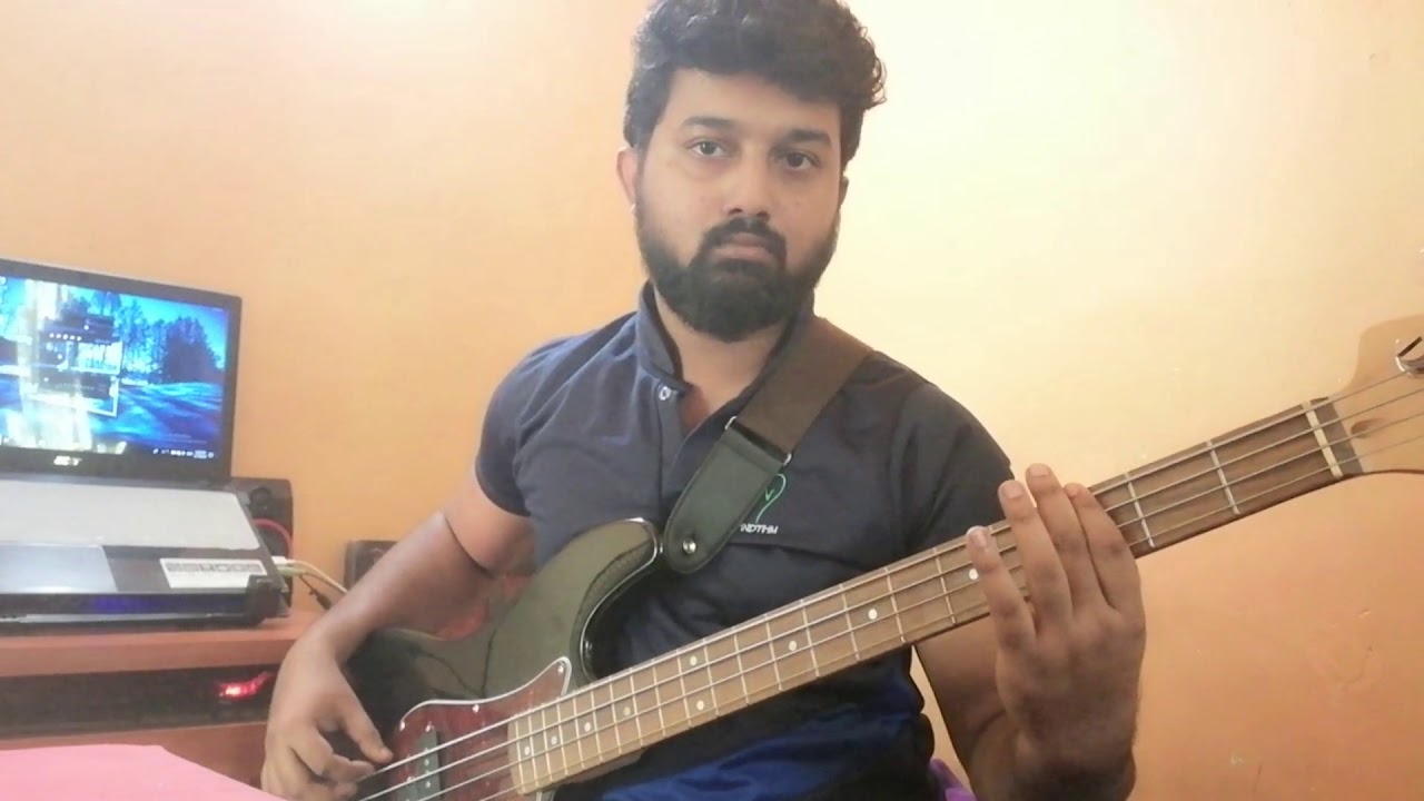 Nadee Ganga Tharanaye - Chithral Somapala ( Bass Cover ) - YouTube
