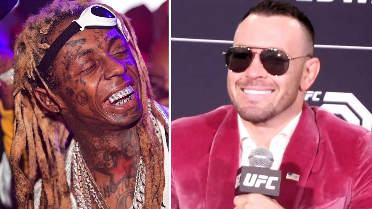 Colby Covington Quotes Lil Wayne During Press Conference - YouTube