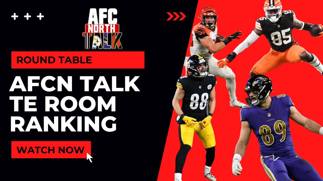 AFC North Talk|| TE Ranking ||2023 - YouTube