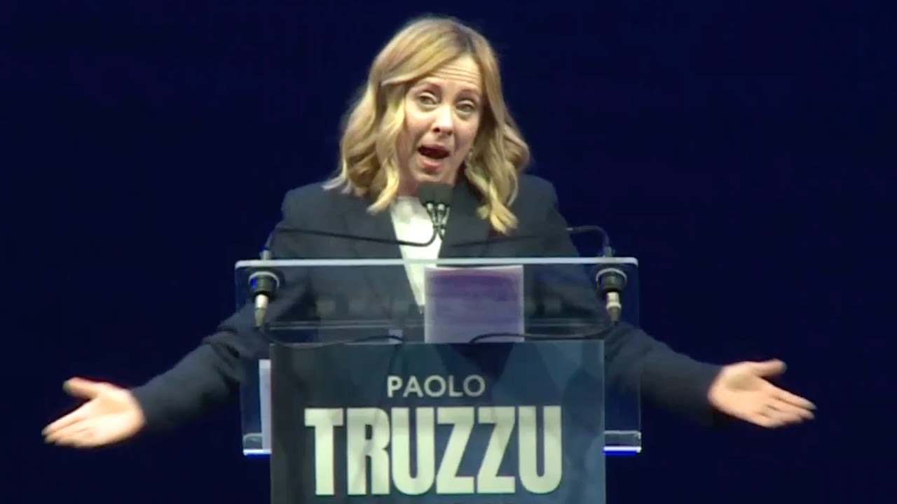 GIORGIA MELONI A CAGLIARI PER SOSTENERE PAOLO TRUZZO ALLE REGIONALI ...
