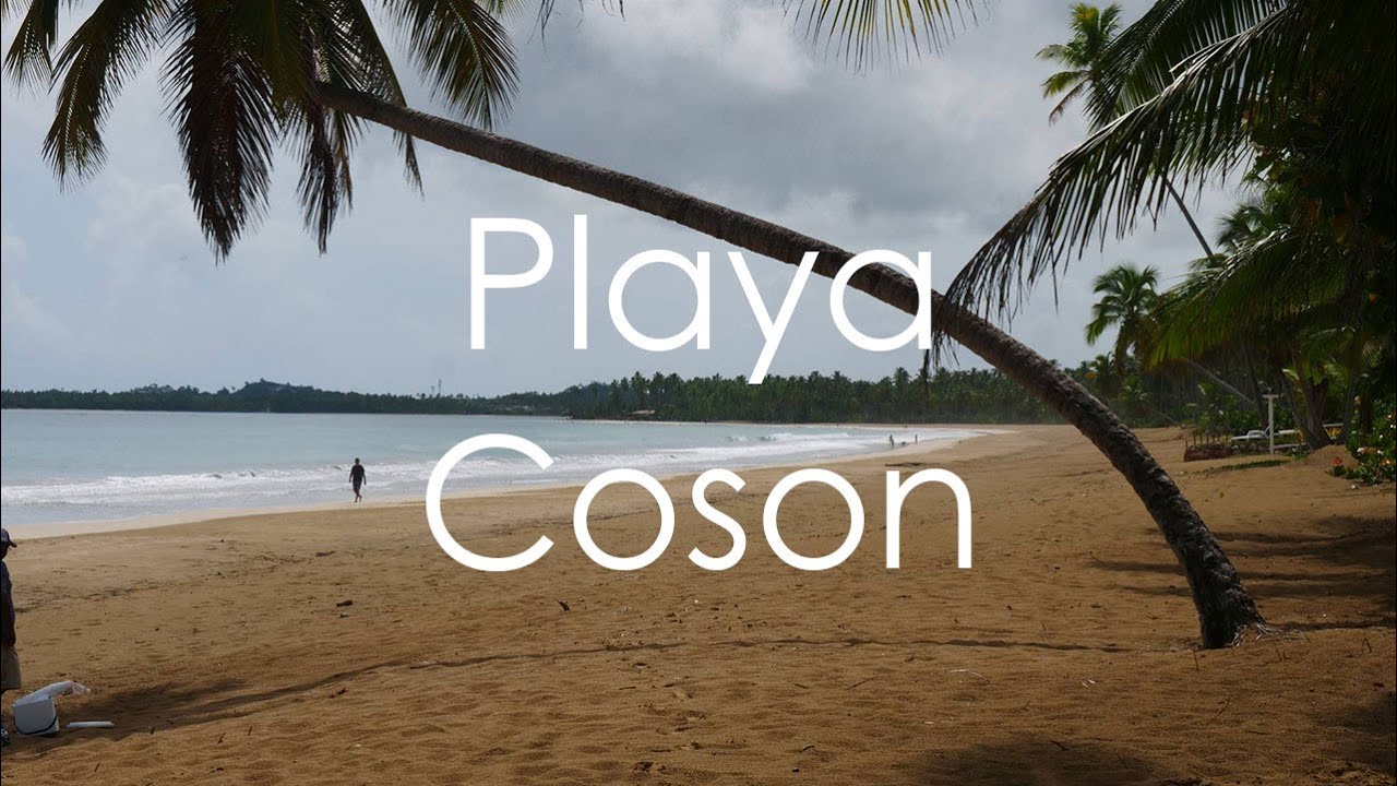 Playa Coson & Coson River , Samaná - 4K UHD - Virtual Trip - YouTube