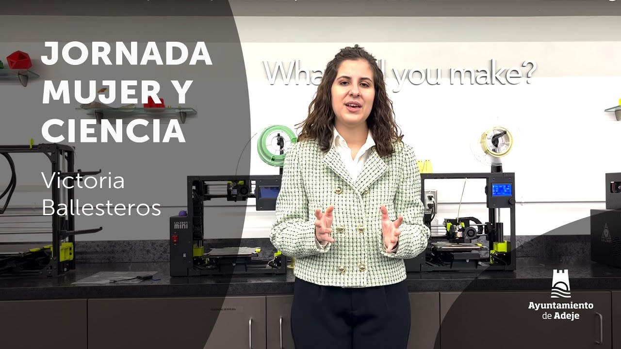 Victoria Ballesteros en la 2ª jornada Mujer, Innovación y Ciencia - YouTube