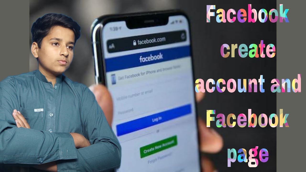 Facebook create account and page account - YouTube
