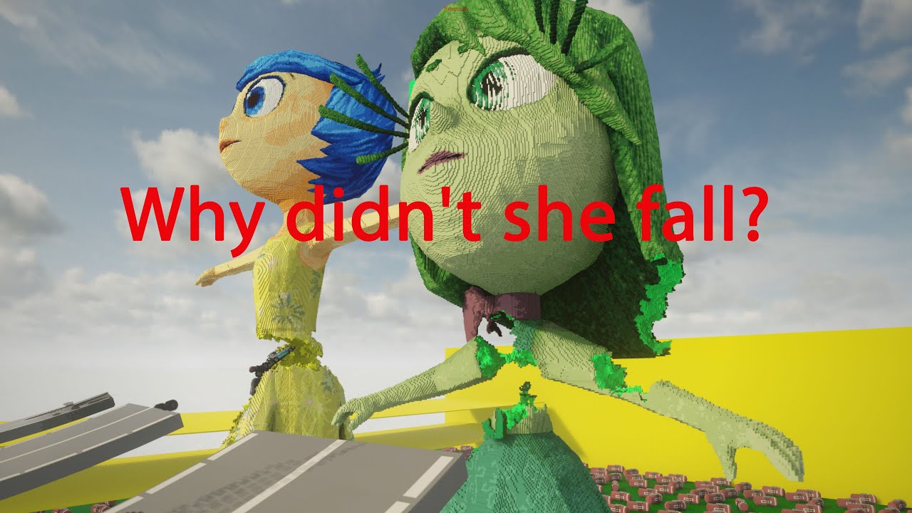 Cars vs Disgust and Joy - Inside Out ! Teardown - YouTube