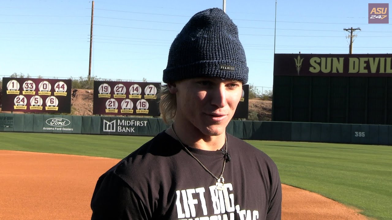 ASU INF Ethan Long at Media Day (1/27/2023) - YouTube