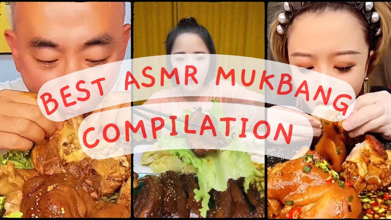 ASMR BEST MUKBANG COMPILATION #asmr #asmrsounds #asmreating #foodie ...