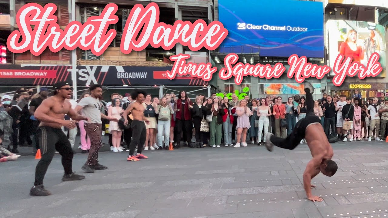 Street Dance | Times Square | New York City | iPhone13 - YouTube