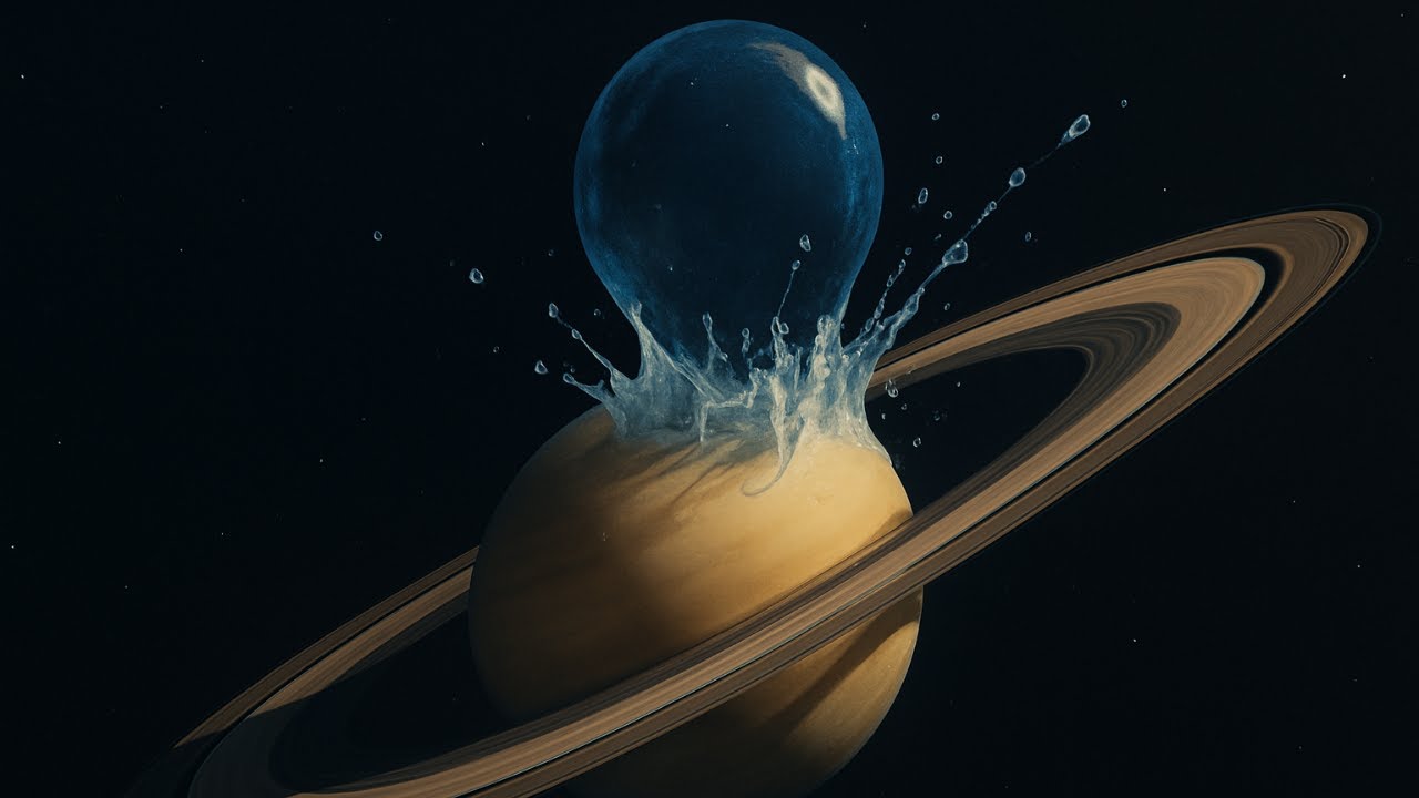 Flooding Saturn with 10 Septillion Liters of Water - YouTube