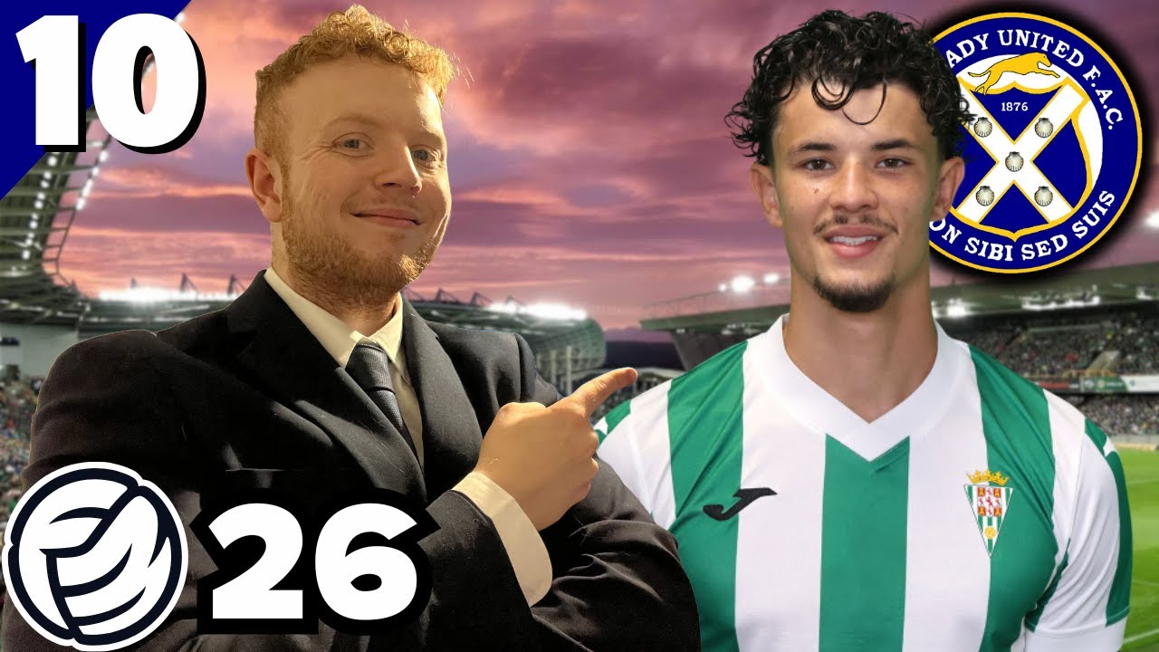 WE SIGN A FOMER WONDERKID | Part 10 | LIMAVADY UNITED | UK Journeyman ...