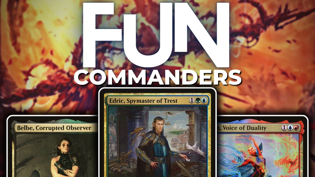 Most FUN Commanders to Play in 2021| EDH | Magic: The Gathering ...