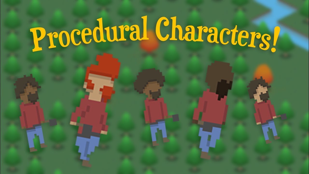 Making Randomised Characters! Indie Game Devlog - YouTube