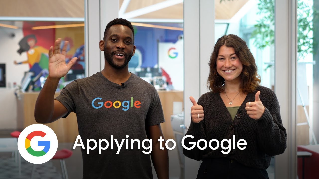 How to apply for a job at Google - YouTube