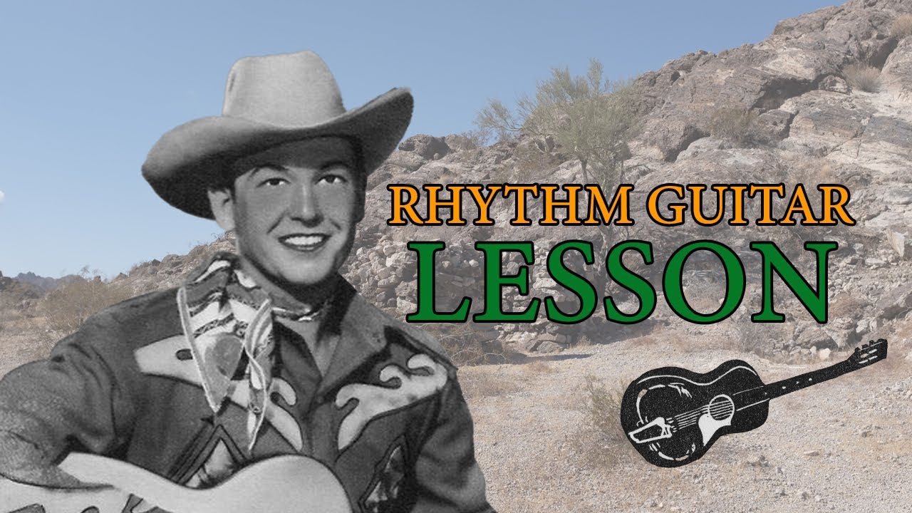 Rex Allen - Under Colorado Stars - Rhythm Guitar Lesson - YouTube