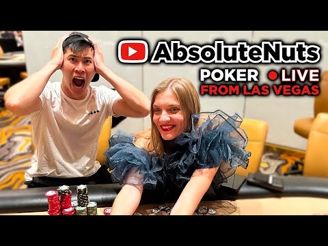 **LIVE** ABSOLUTE NUTS VEGAS Poker w/ Special Guests! 6/16/23 - No Limit Texas Holdem - YouTube