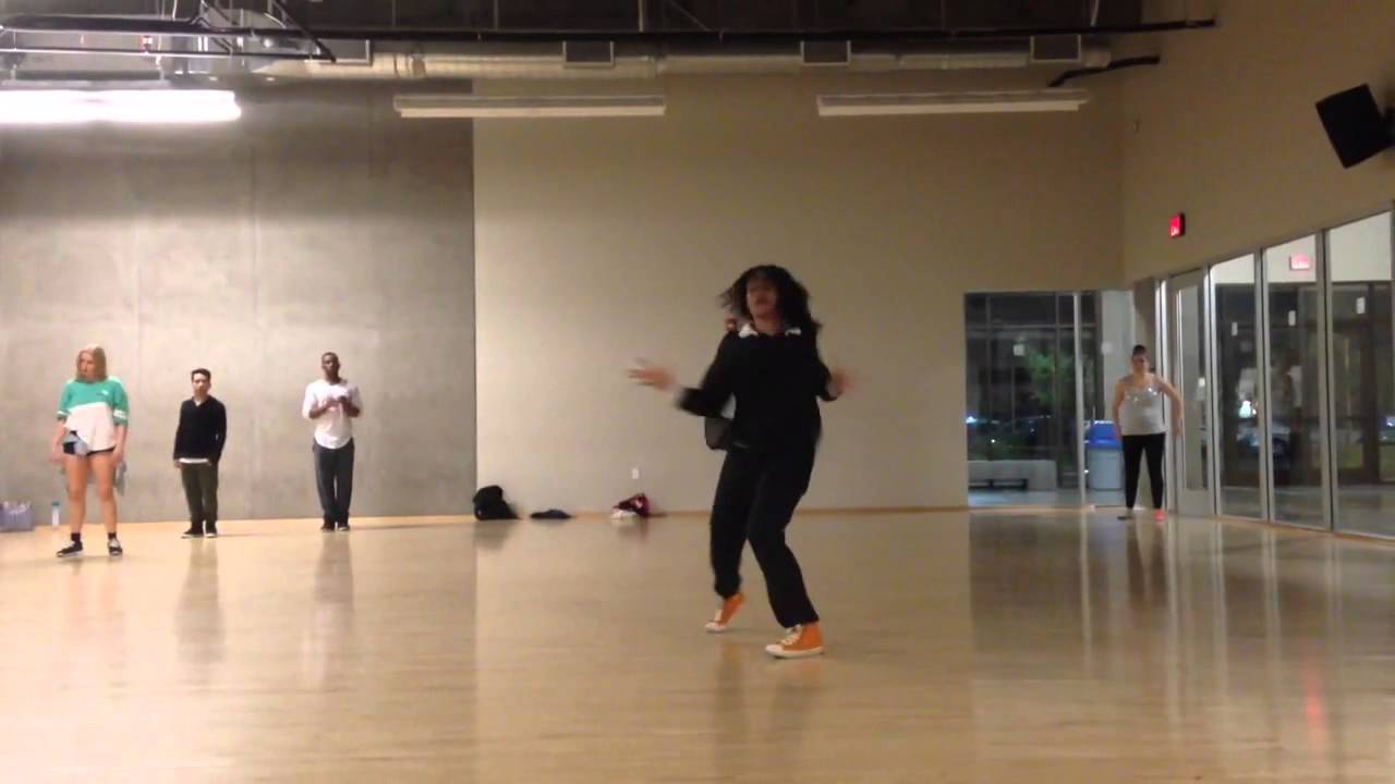 Holly Hyman's Jazz Funk Class- New Flame by Chris Brown/Usher - YouTube