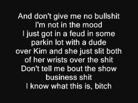 Eminem Ft. Xibit - Don't Approach Me [Lyrics] - YouTube