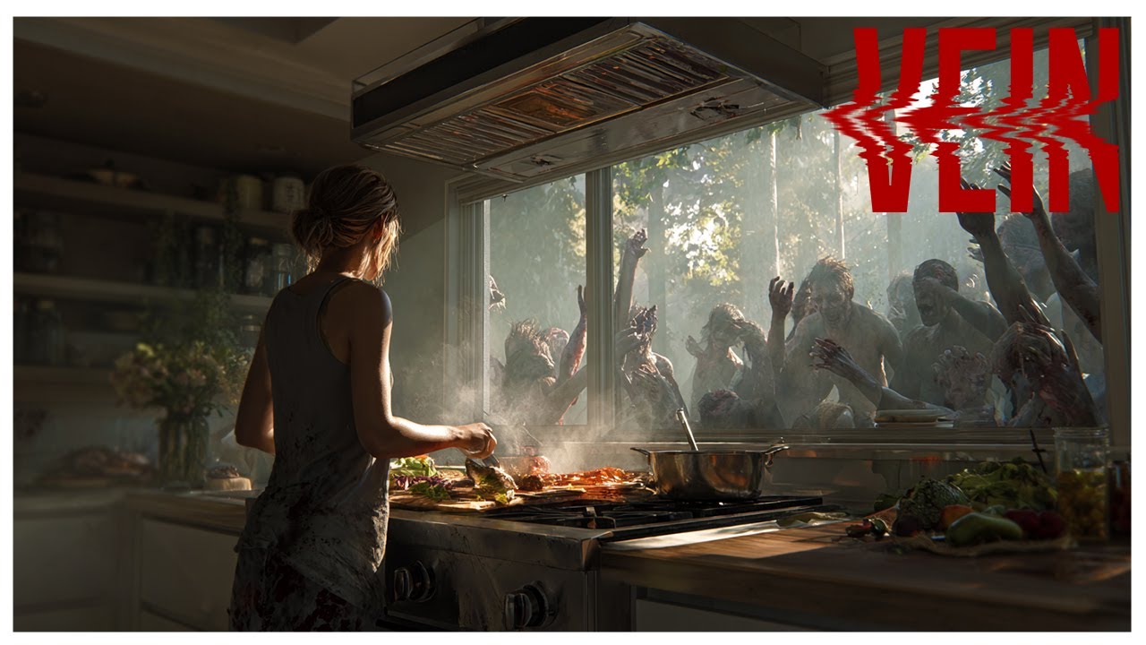 Inside Was Peaceful… Until the Horde Came – VEIN Survival - YouTube