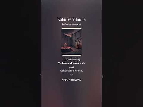 Kahır Ve Yalnızlık 