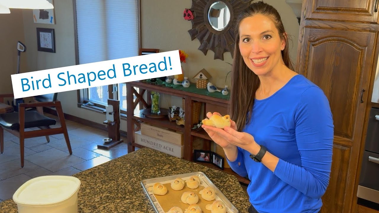 Creating Adorable Bird-Shaped Bread: A Fun & Easy Tutorial! #bread # ...