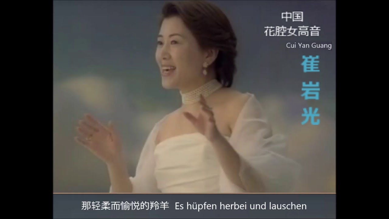 Auf Flügeln des Gesanges ~ 崔岩光 Cui Yan-Guang - YouTube