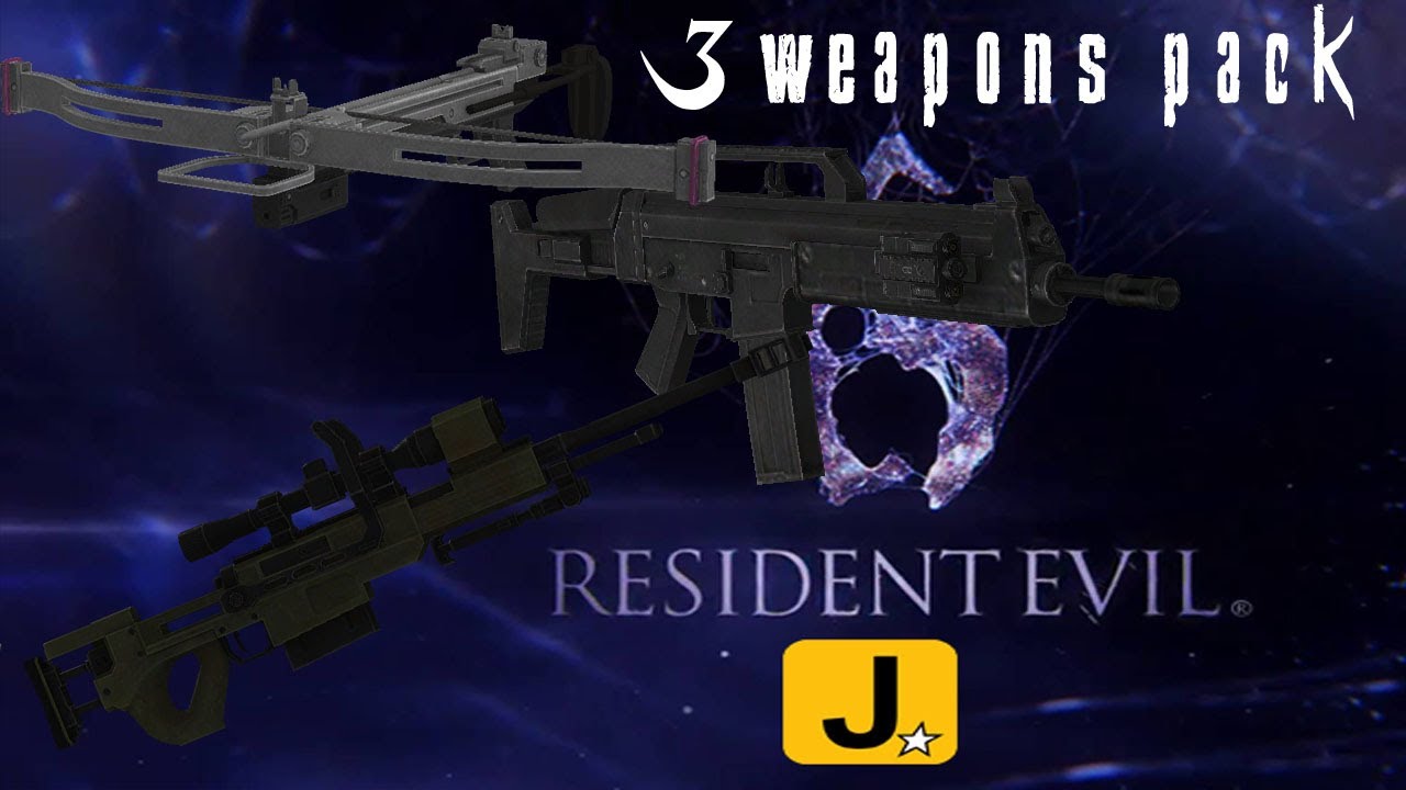 Resident Evil 6 (3 weapons) mod GTA SA - YouTube