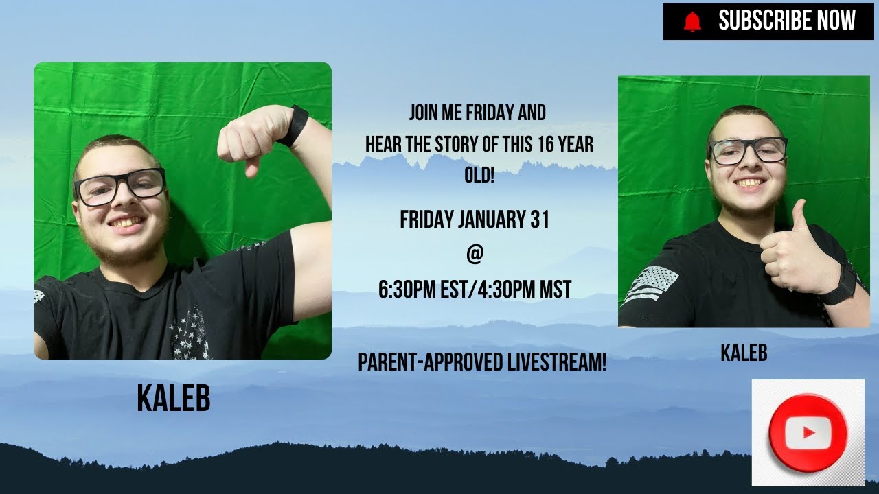 Kaleb tells his story! - YouTube